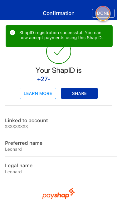 How to receive PayShap payments | Standard Bank