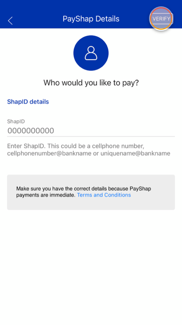 How to make PayShap payments | Standard Bank