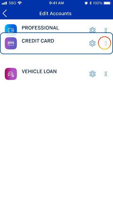 Edit your app account views | Standard Bank