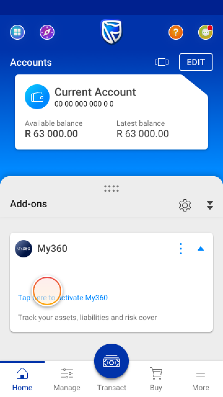 How to use Budget Manager add-on | Standard Bank