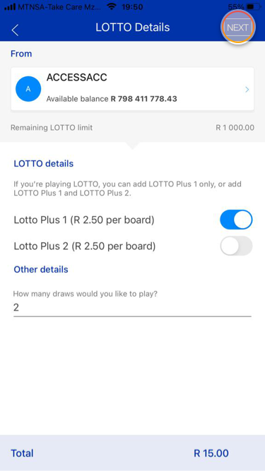 How to play the Lotto on your app | Standard Bank