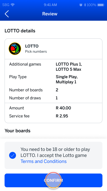 How to play the Lotto on your app | Standard Bank