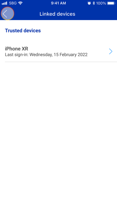 Unlink the app from your device | Standard Bank