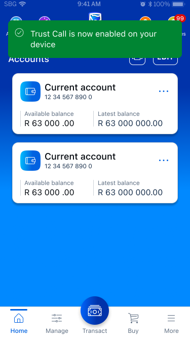 Trust Call | Standard Bank