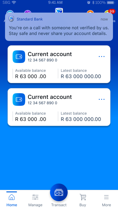 Trust Call | Standard Bank