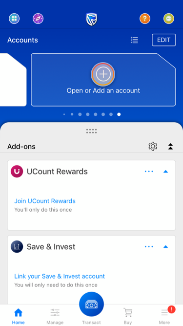 VAF: Add your vehicle finance account to your profile | Standard Bank