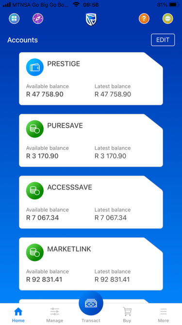How to link your bank accounts | Standard Bank