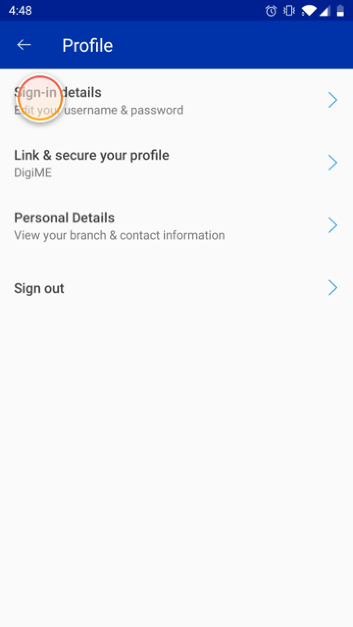 How to change your Banking App sign-in details | Standard Bank