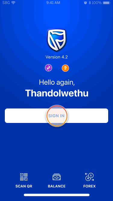 Receive a payment using a QR code | Standard Bank