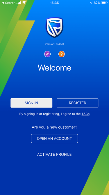 Unlink the app from your device | Standard Bank