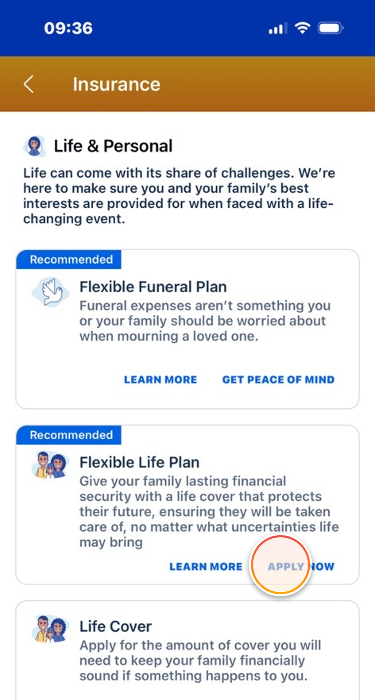 Get a Flexible LifePlan cover | Standard Bank