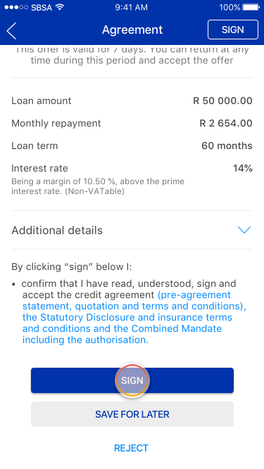 Apply for a Revolving Loan | Standard Bank