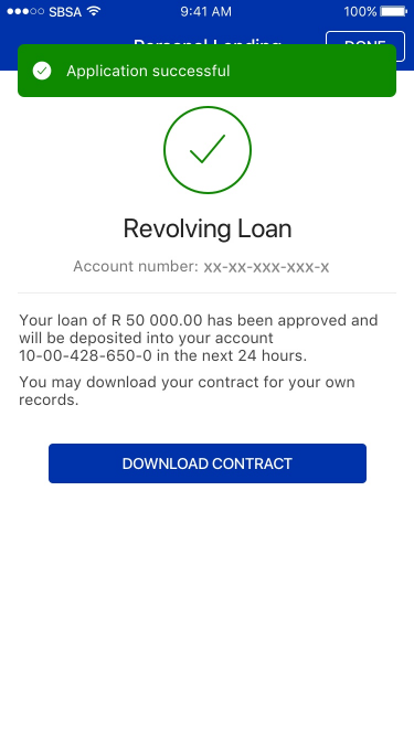 How to get a Revolving Loan on the app | Standard Bank