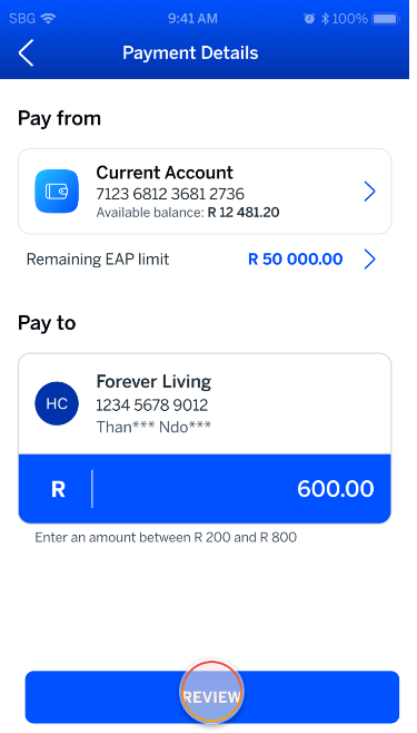 Pay your bills on the Banking App | Standard Bank