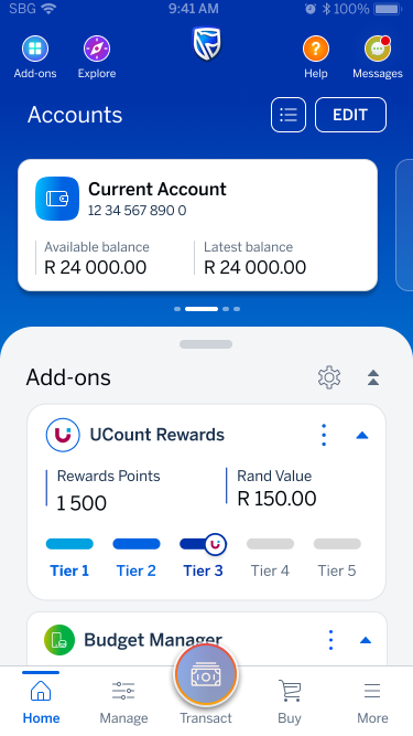Set up scheduled payments | Standard Bank