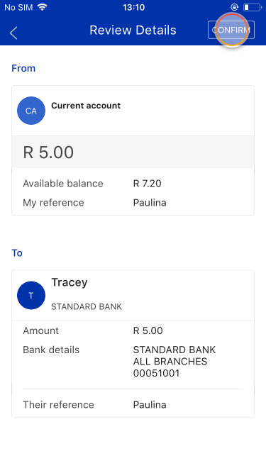 How to pay beneficiaries on the app | Standard Bank