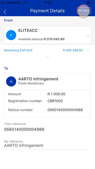 How to pay your traffic fines on the app | Standard Bank