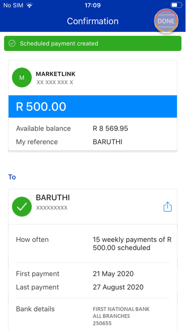 How to set up repeat payments | Standard Bank