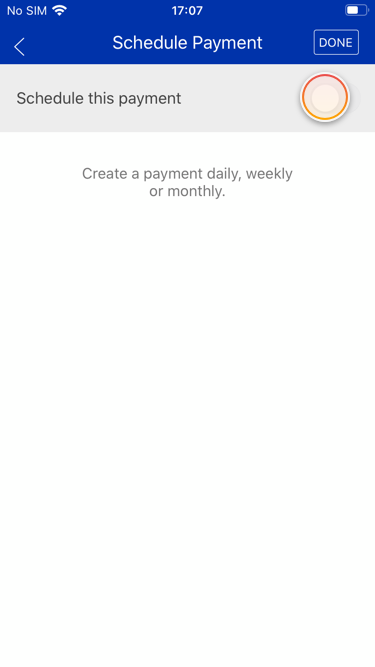 Set up scheduled payments | Standard Bank