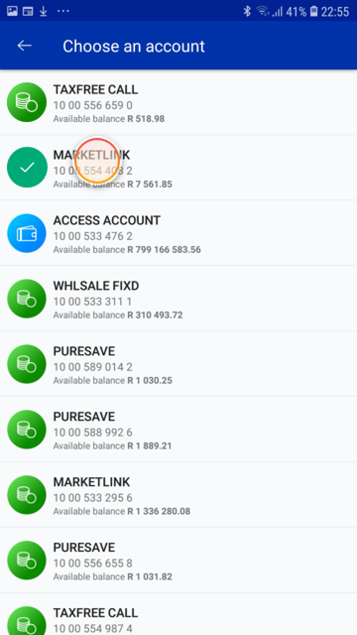 How to make inter-account transfers | Standard Bank
