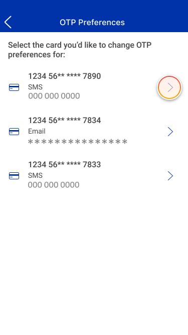 How to change your OTP preference | Standard Bank