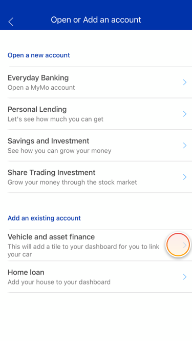 Add your car finance account to your profile | Standard Bank