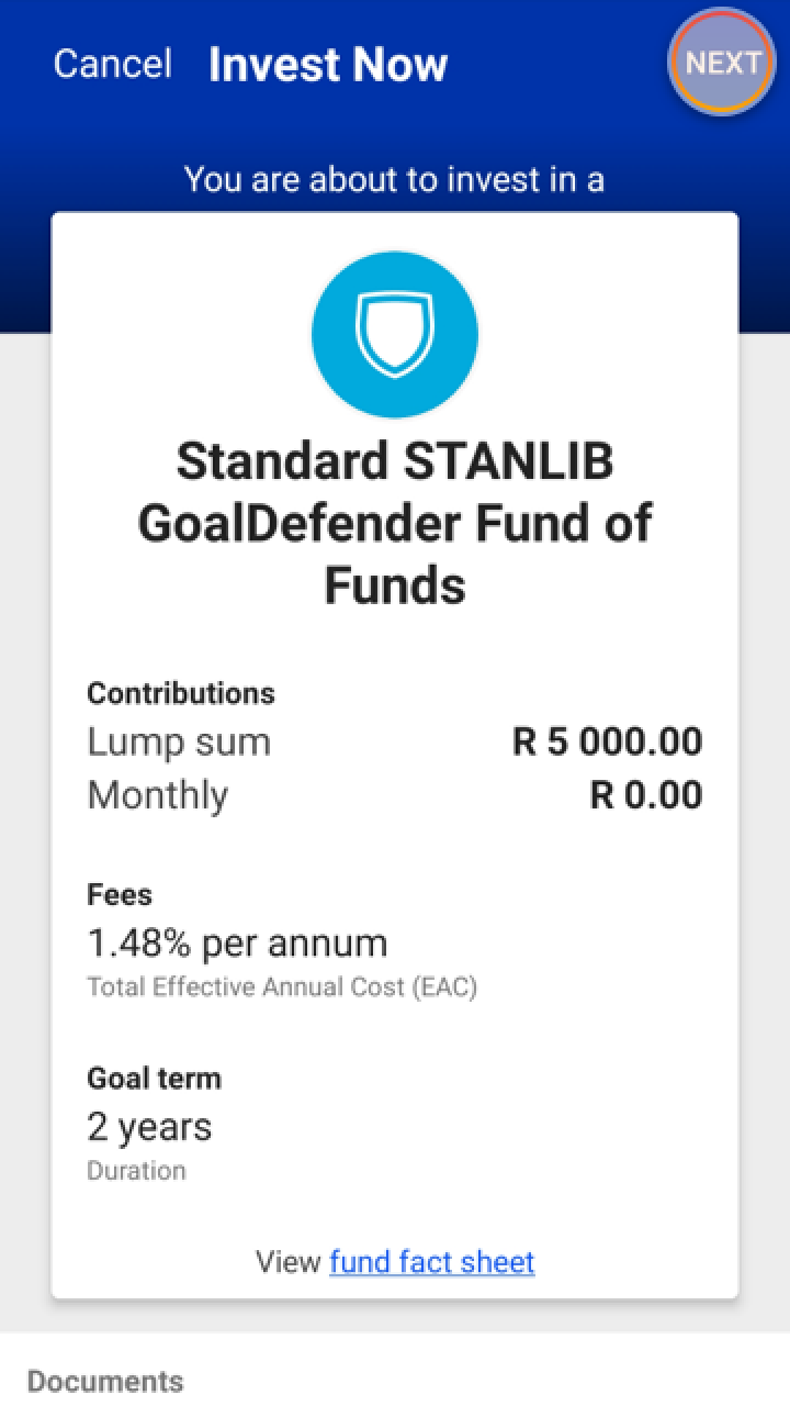 How to use Save & Invest add-on | Standard Bank