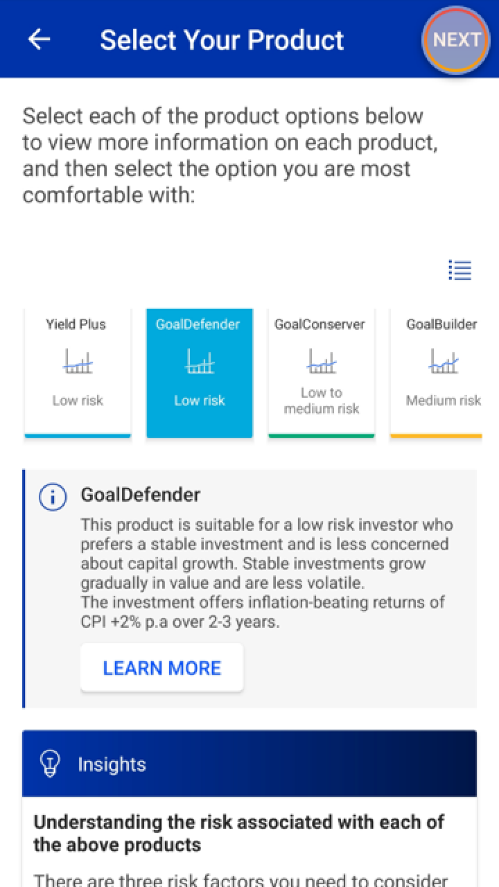 How to use Save & Invest add-on | Standard Bank