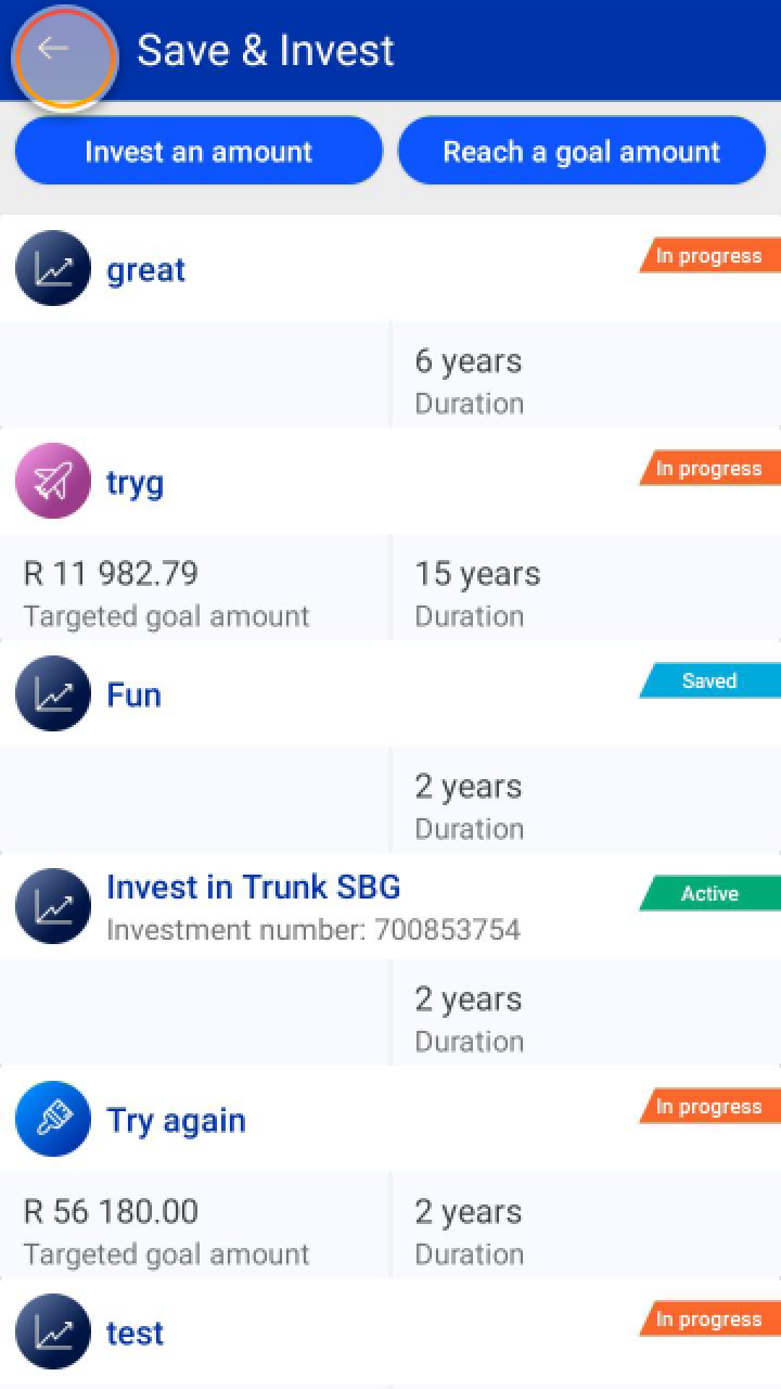 How to use Save & Invest add-on | Standard Bank